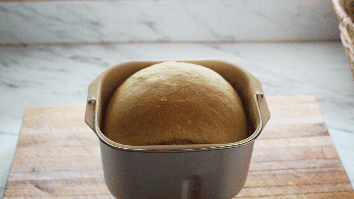 Homemade White Bread in a Bread Machine - Natural Rooted Home