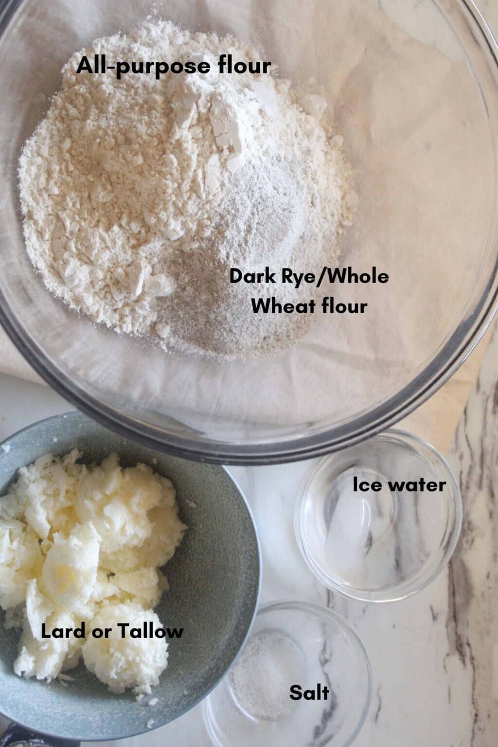 Old Fashioned Lard Pie Crust - Natural Rooted Home