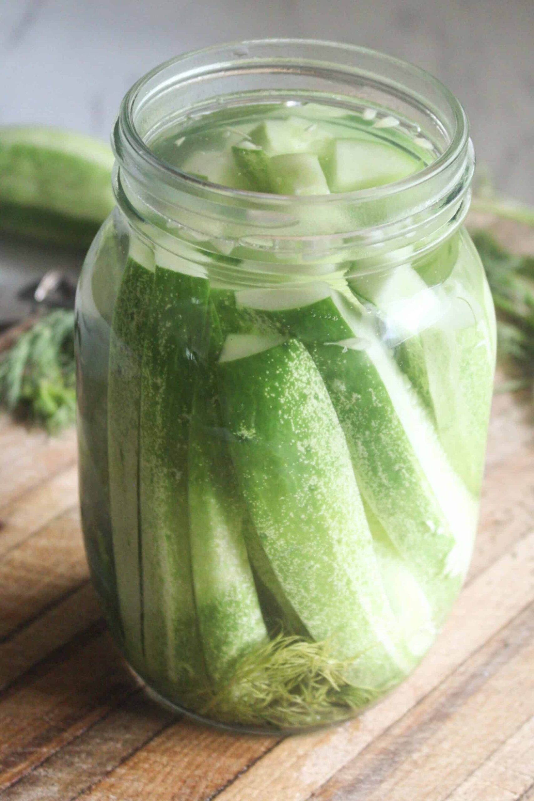 Fermented Dill Pickles Recipe - Natural Rooted Home