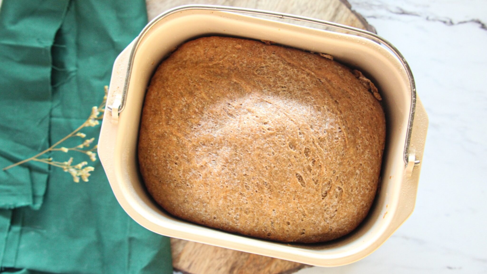 Whole Wheat Bread Machine Recipe - Natural Rooted Home
